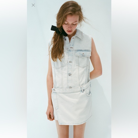 Zara | Dresses | Zara Trf Denim Dress Nwt Size S Xxl Available | Poshmark